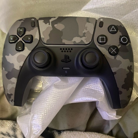 Sony | Video Games & Consoles | Ps5 Dualsense Grey Camo Controller Nwt ...